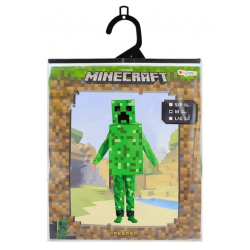 Minecraft jelmez 7-8 éves fiúknak - Creeper - MoziShop.hu